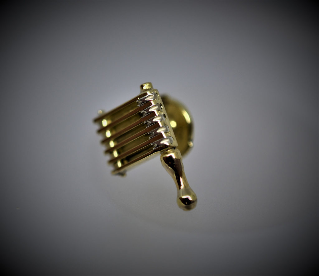 Freiburgarian Carnival Caller RatchedStuds - Maiers Goldschmiede